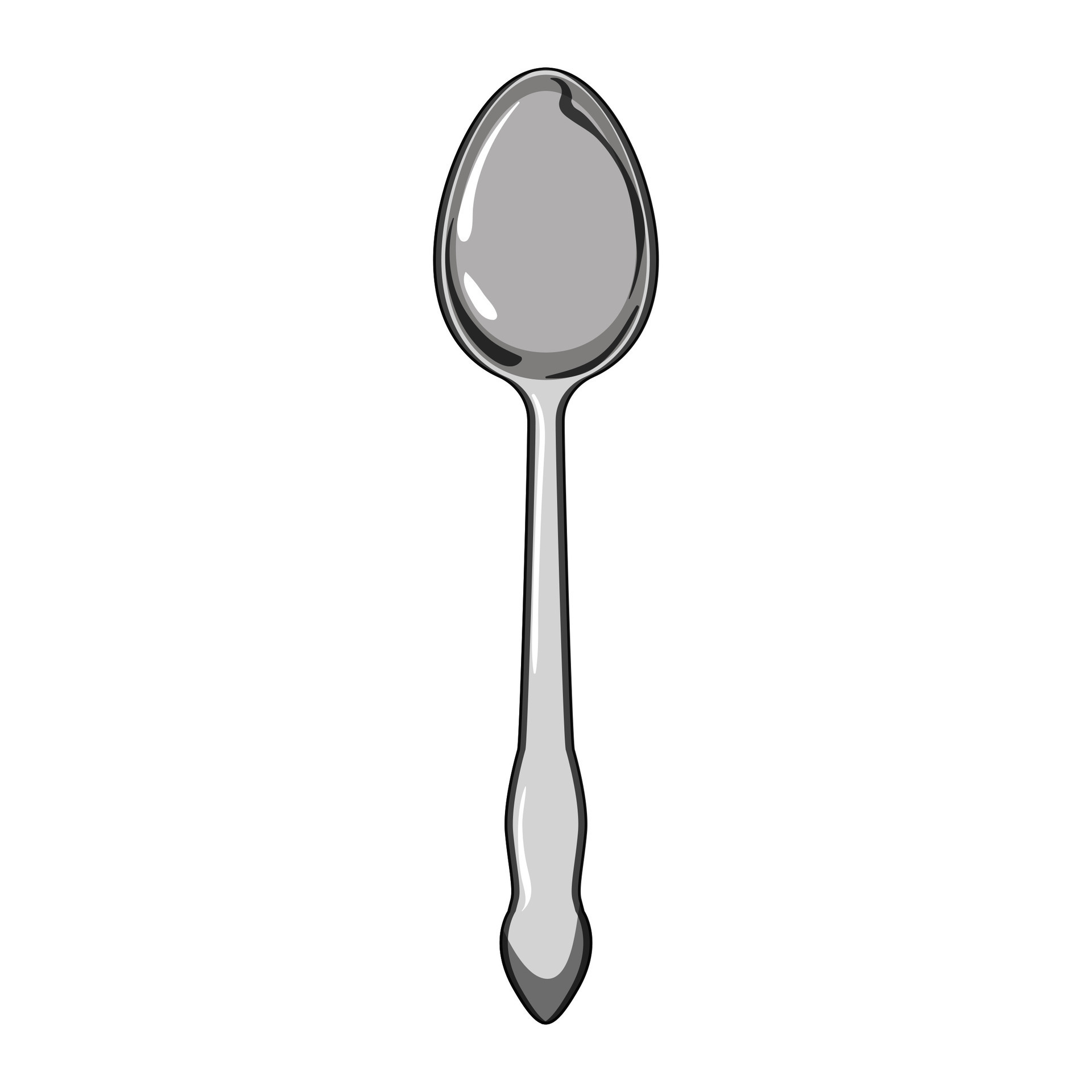 Fork Spoon Cartoon Vector Illustration 28214834 Vector Art At Vecteezy
