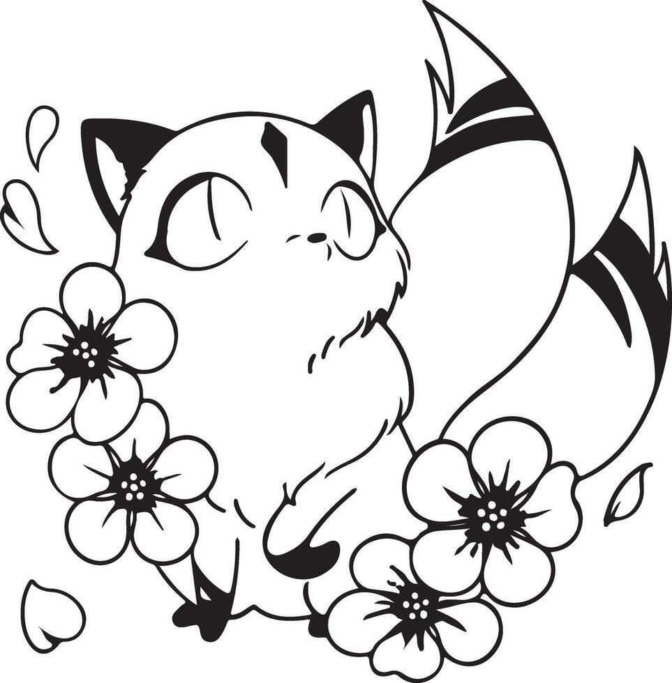 Anime Line Art 28218402 Vector Art At Vecteezy