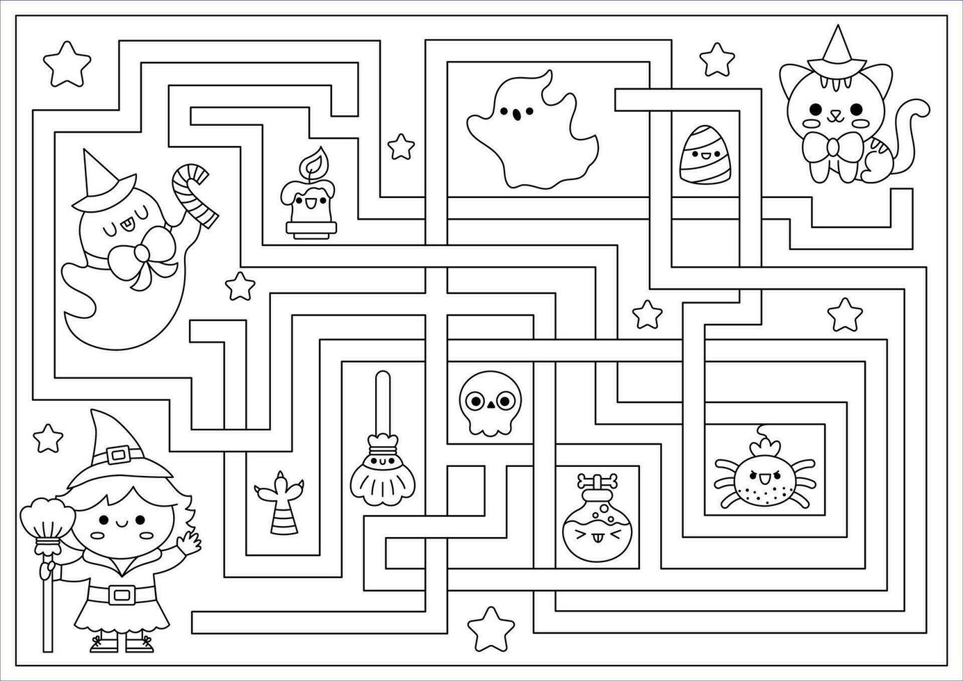 Labyrinth Coloring Pages [2025]