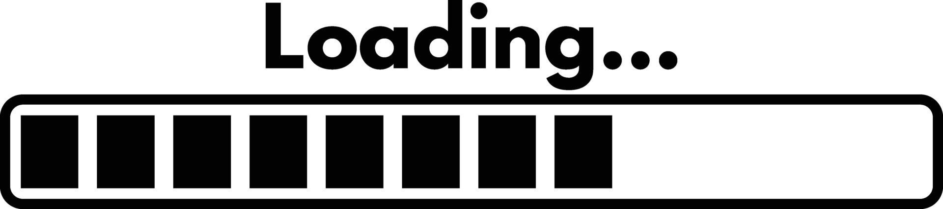 Loading bar icon vector . Progress loading bar symbol 28226237 Vector ...