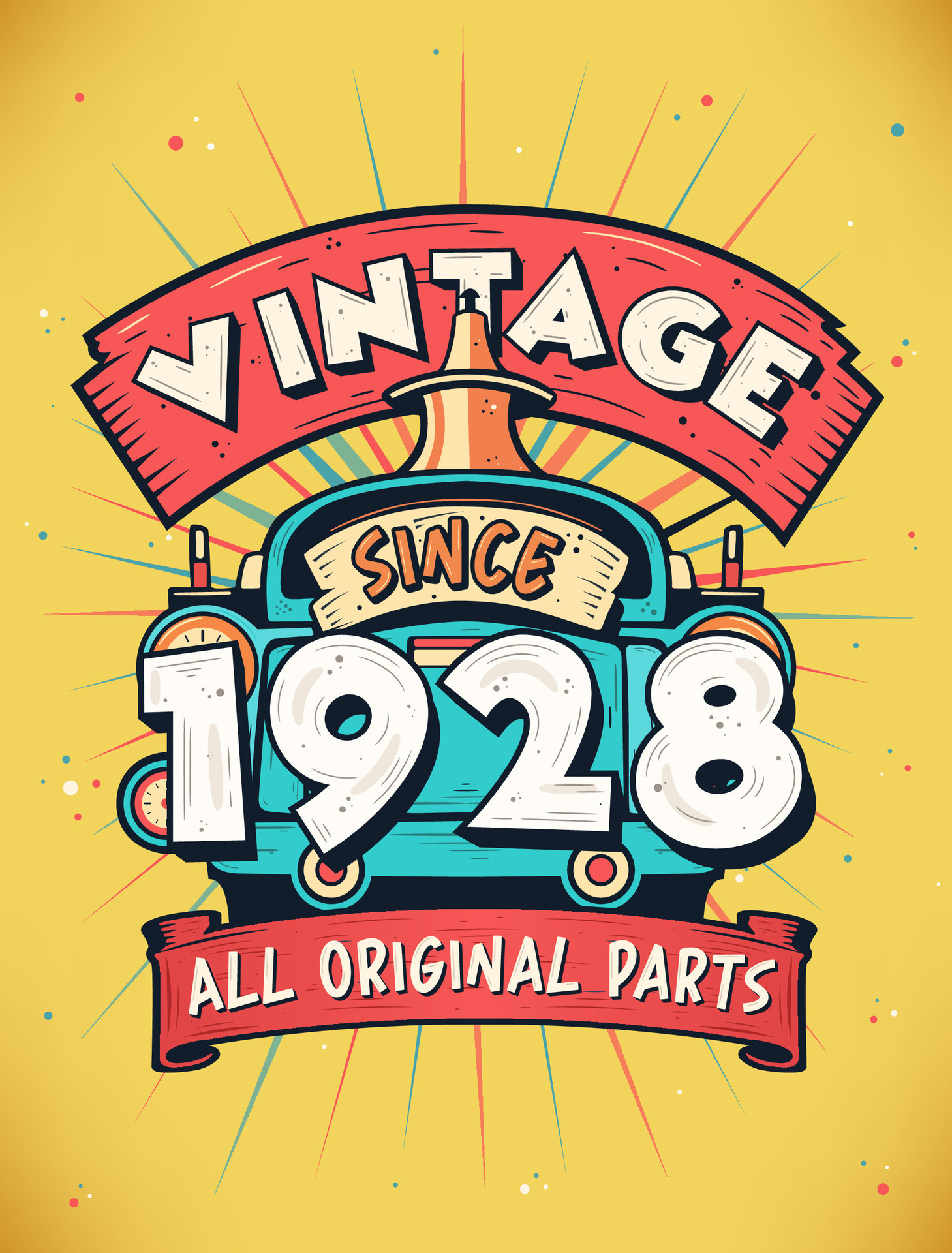 Vintage Since 1928, Born in 1928 Vintage Birthday Celebration. 28228614 ...