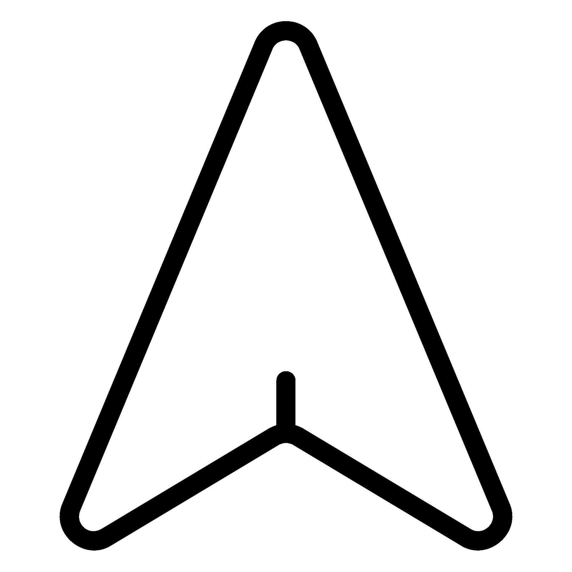 Direction Line Icon 28229492 Vector Art At Vecteezy