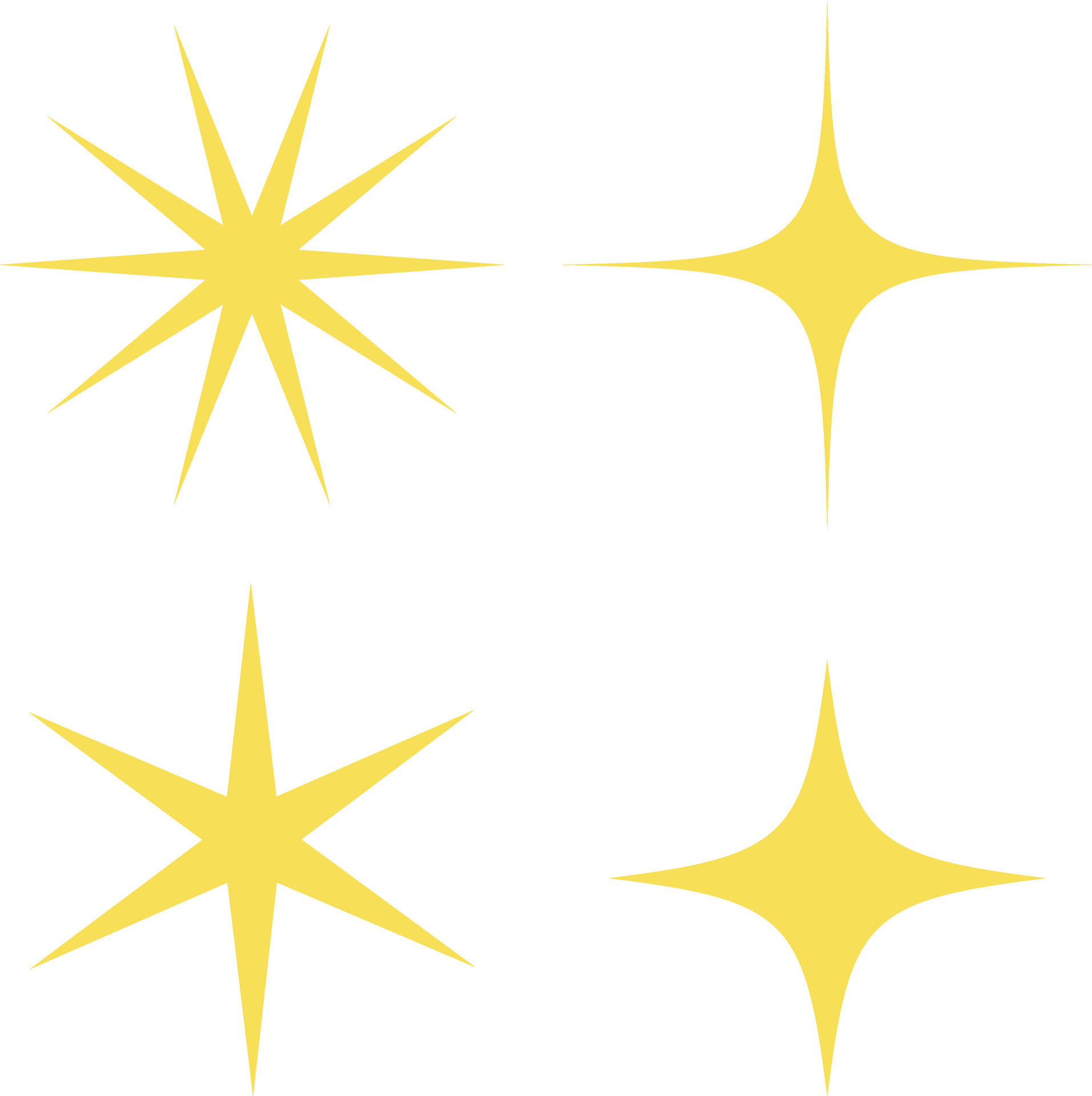 Sparkling Star Icon Set. Flat Design. Isolated Vector 28231778 Vector Art at Vecteezy