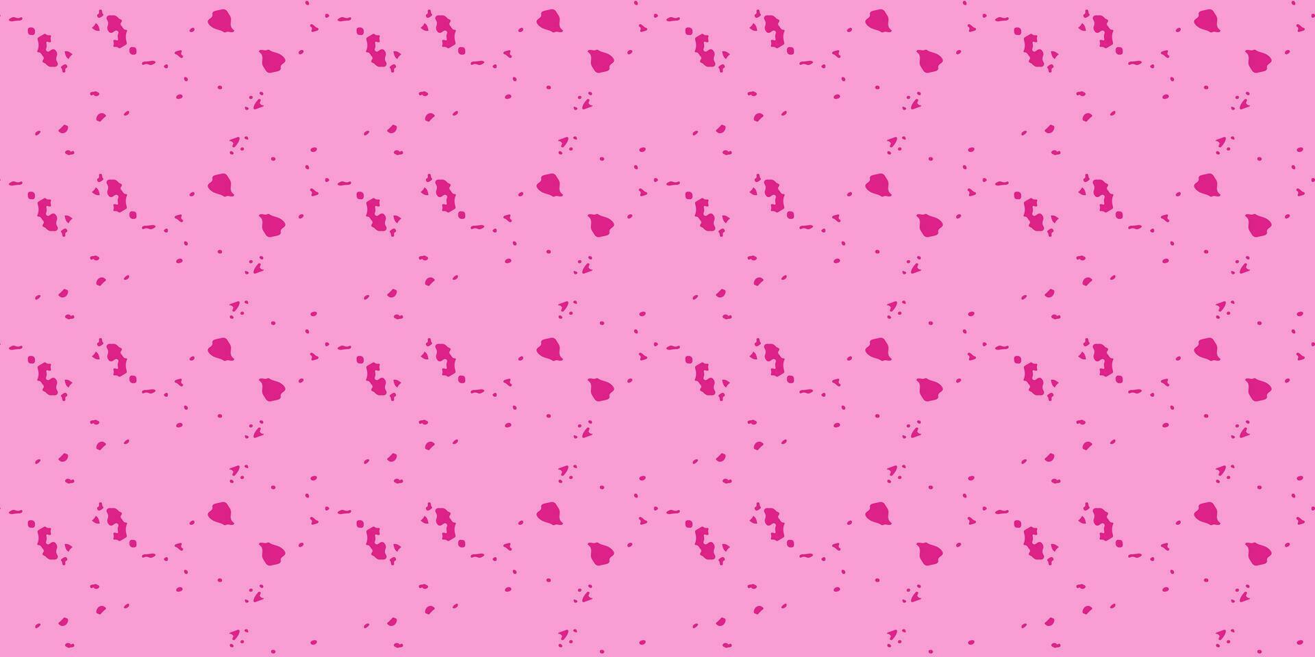 Barbie background. Pink shape seamless pattern art 28233230 Vector Art ...
