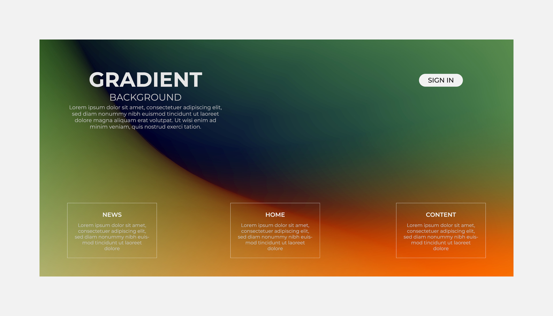 Modern Background Design with Gradient and Grain Texture. Minimalist ...
