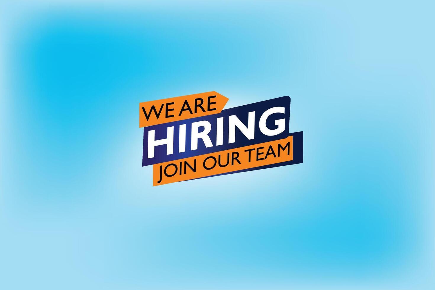 We're Hiring Join Our Team Banner Template. Business Recruiting Concept. Open Vacancy Design ...