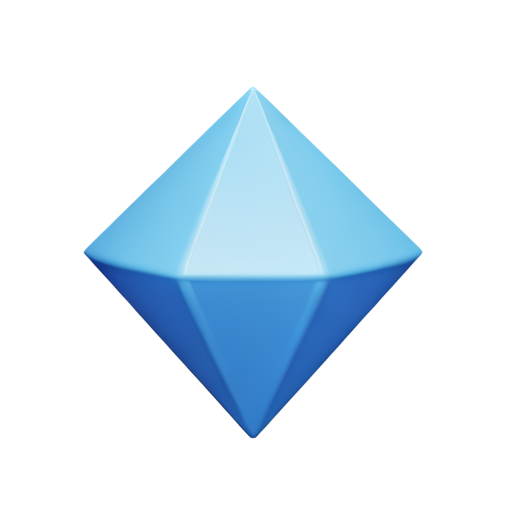 diamond 3d rendering icon illustration 28240704 PNG