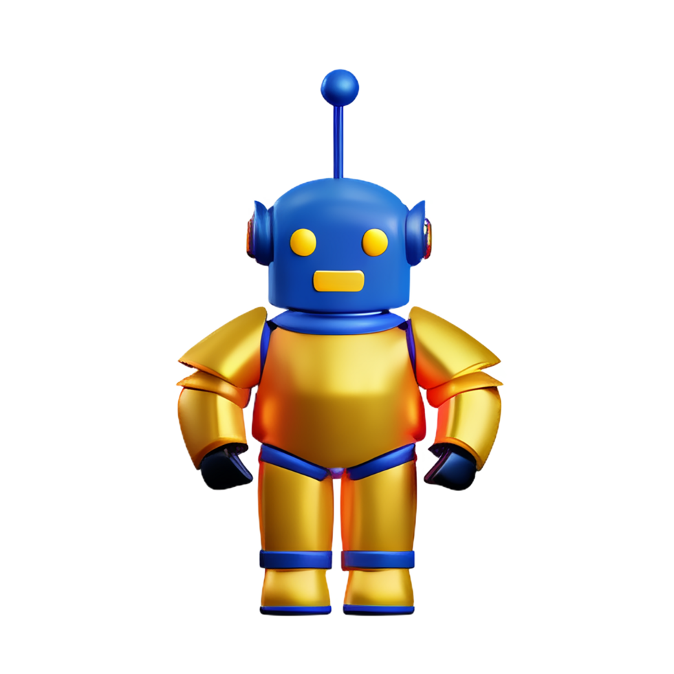 Robot 3d Rendering Icon Illustration 28240797 Png