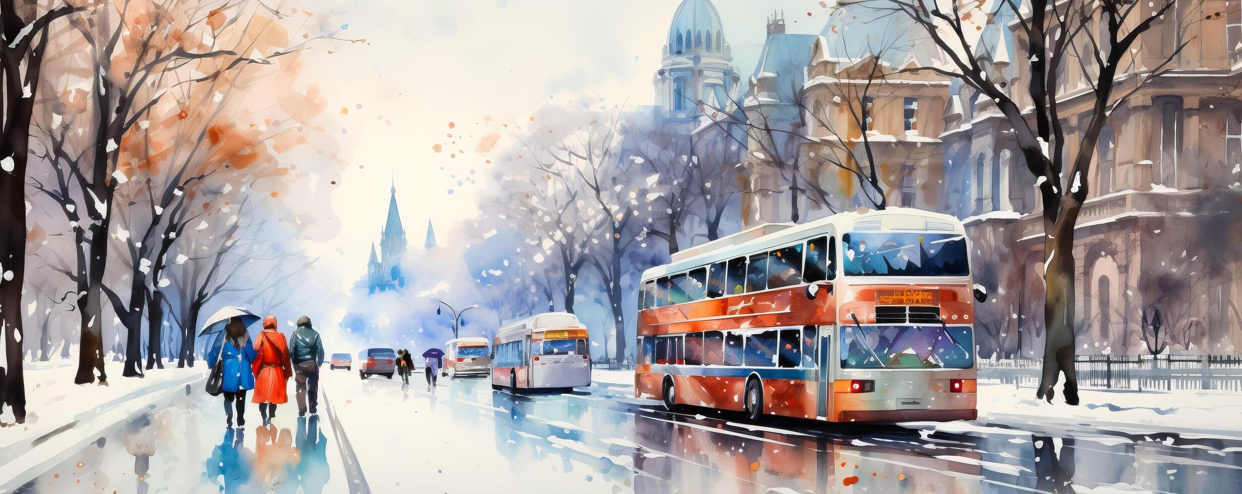 Snow-kissed streets of Canadian cities come alive with enchanting ... Snow-kissed streets of Canadian cities come alive with enchanting ...
