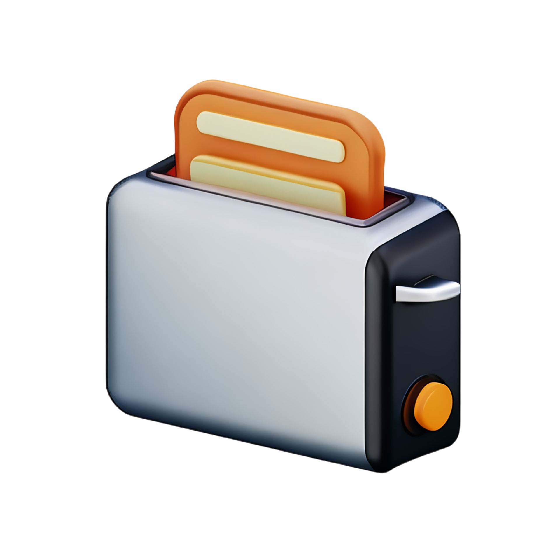 3d Illustration Bread Toaster 28245839 Png