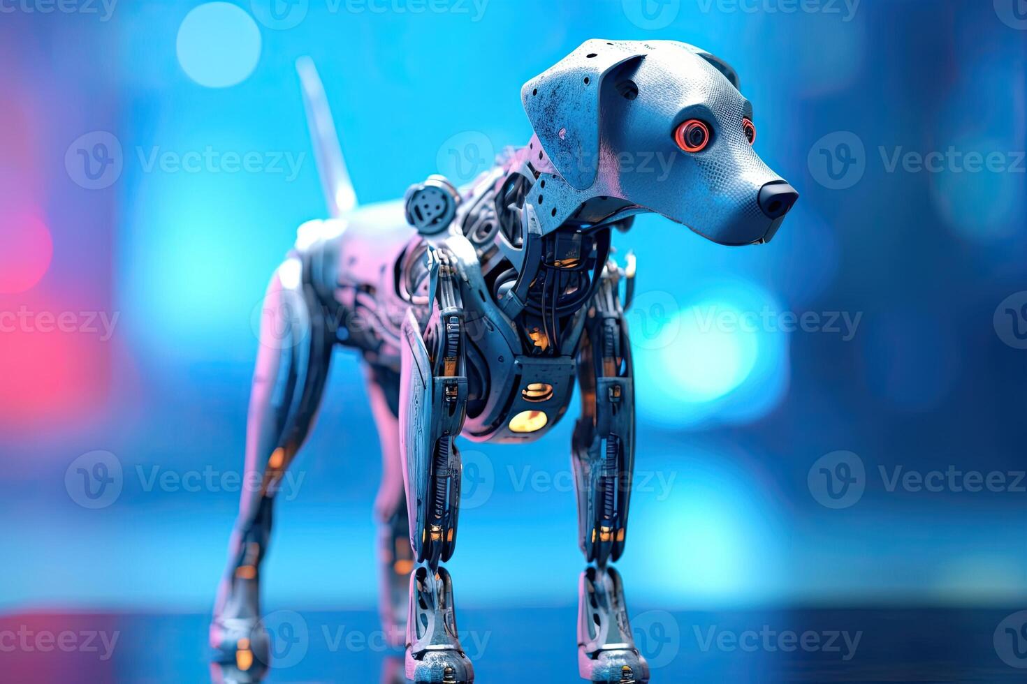 Ai, Robotic dog. Generative Ai 28248549 Stock Photo at Vecteezy