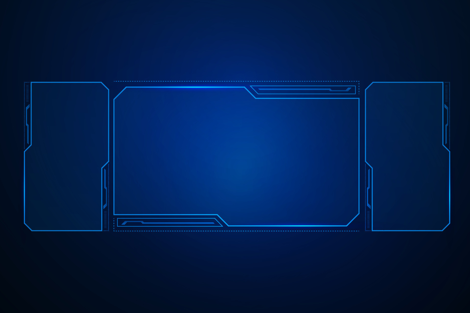 Sci Fi Futuristic User Interface Hud Template Frame Design Technology Abstract Background