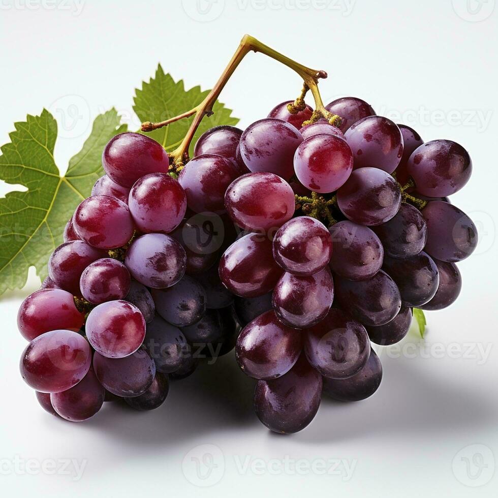 Grapes isolated on white background, created with generative AI 28253177 Stock Photo at Vecteezy