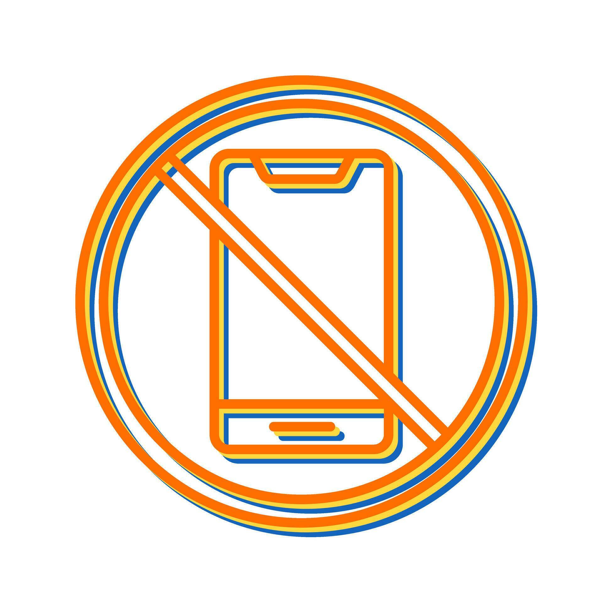 No Cell Phone Vector Icon 28256009 Vector Art at Vecteezy