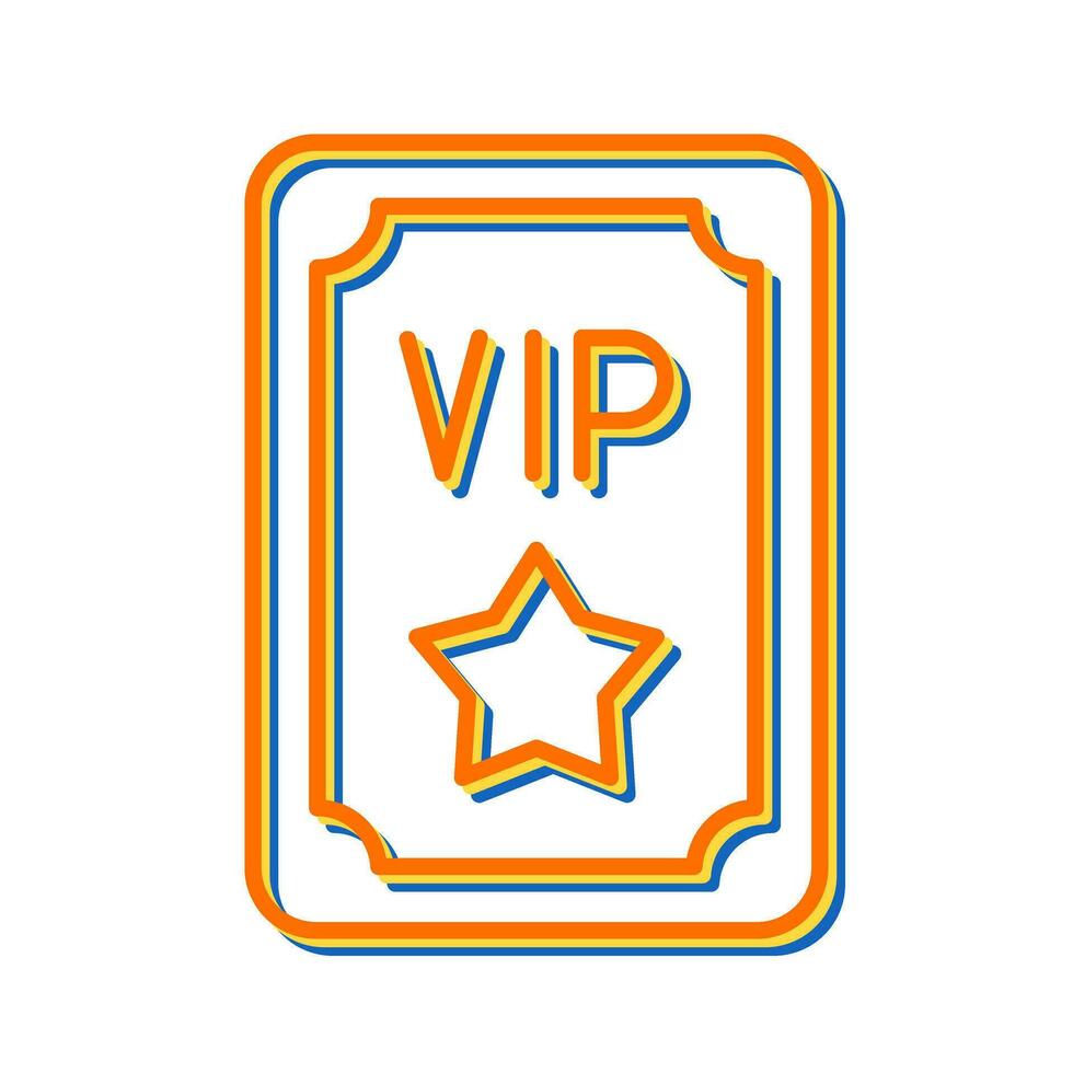 Vip Pass Vector Icon 28257024 Vector Art At Vecteezy