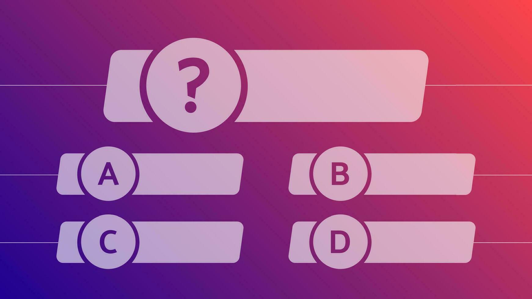 Multiple choice quiz template 28261283 Vector Art at Vecteezy Multiple choice quiz template 28261283 Vector Art at Vecteezy