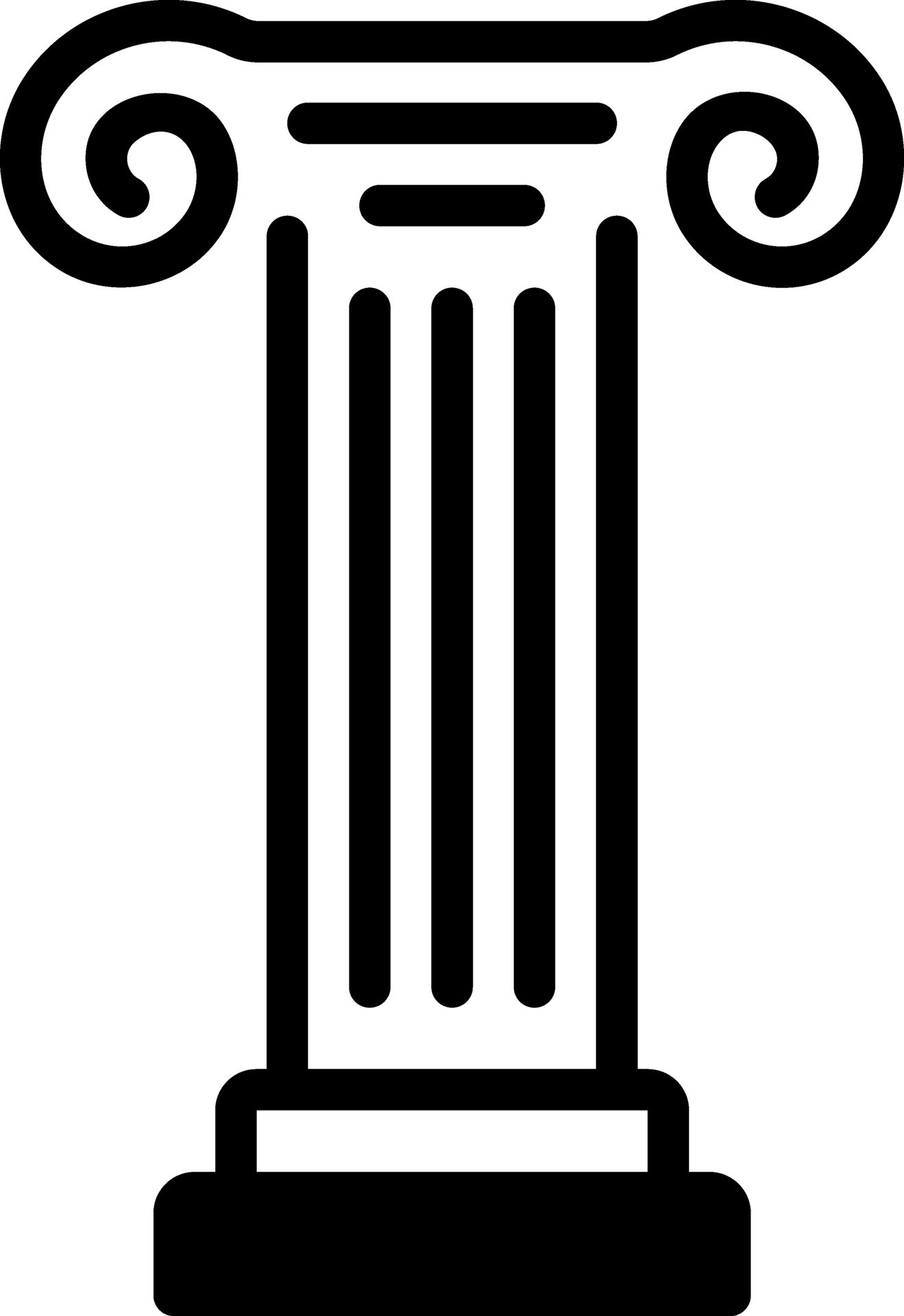 solid icon for column 28263169 Vector Art at Vecteezy