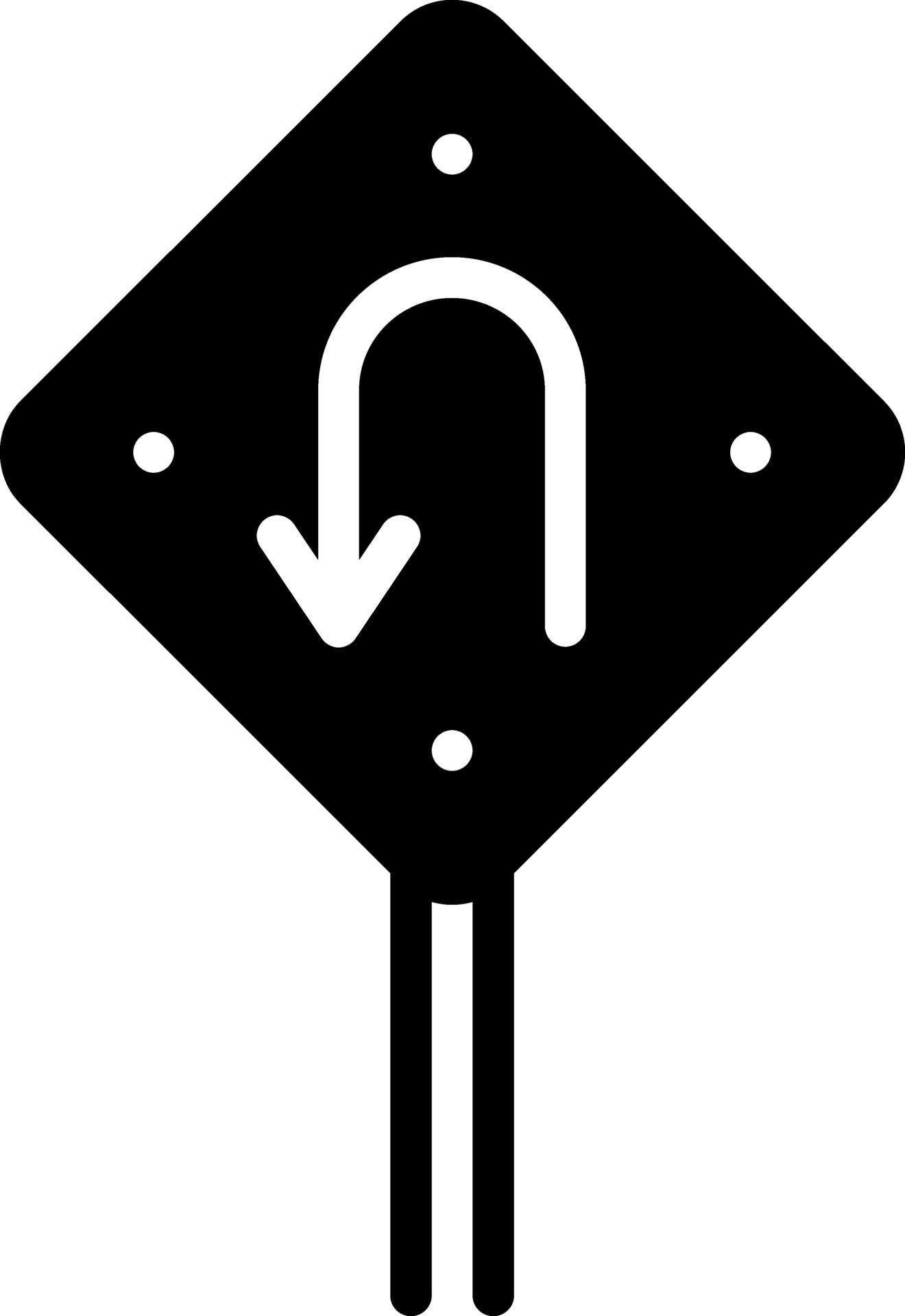 solid icon for turn 28263201 Vector Art at Vecteezy