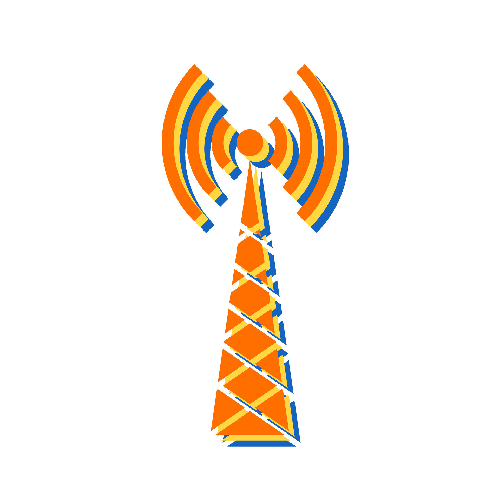 Telecom Tower Vector Icon 28264399 Vector Art At Vecteezy