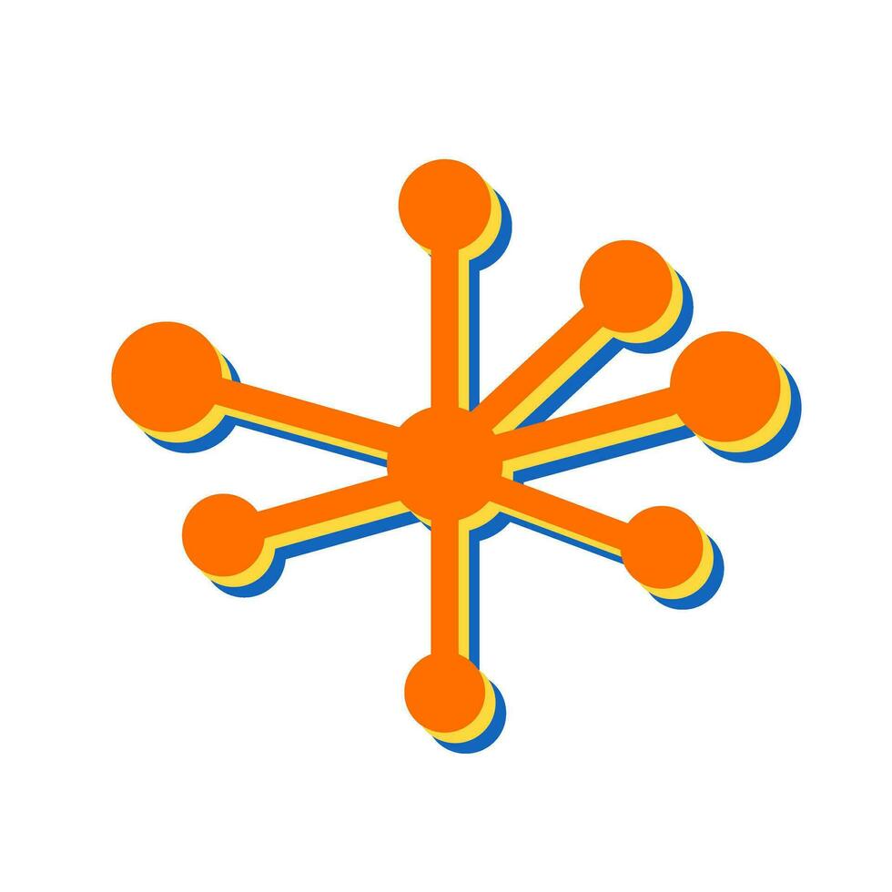 Molecular Structure Vector Icon 28264561 Vector Art At Vecteezy