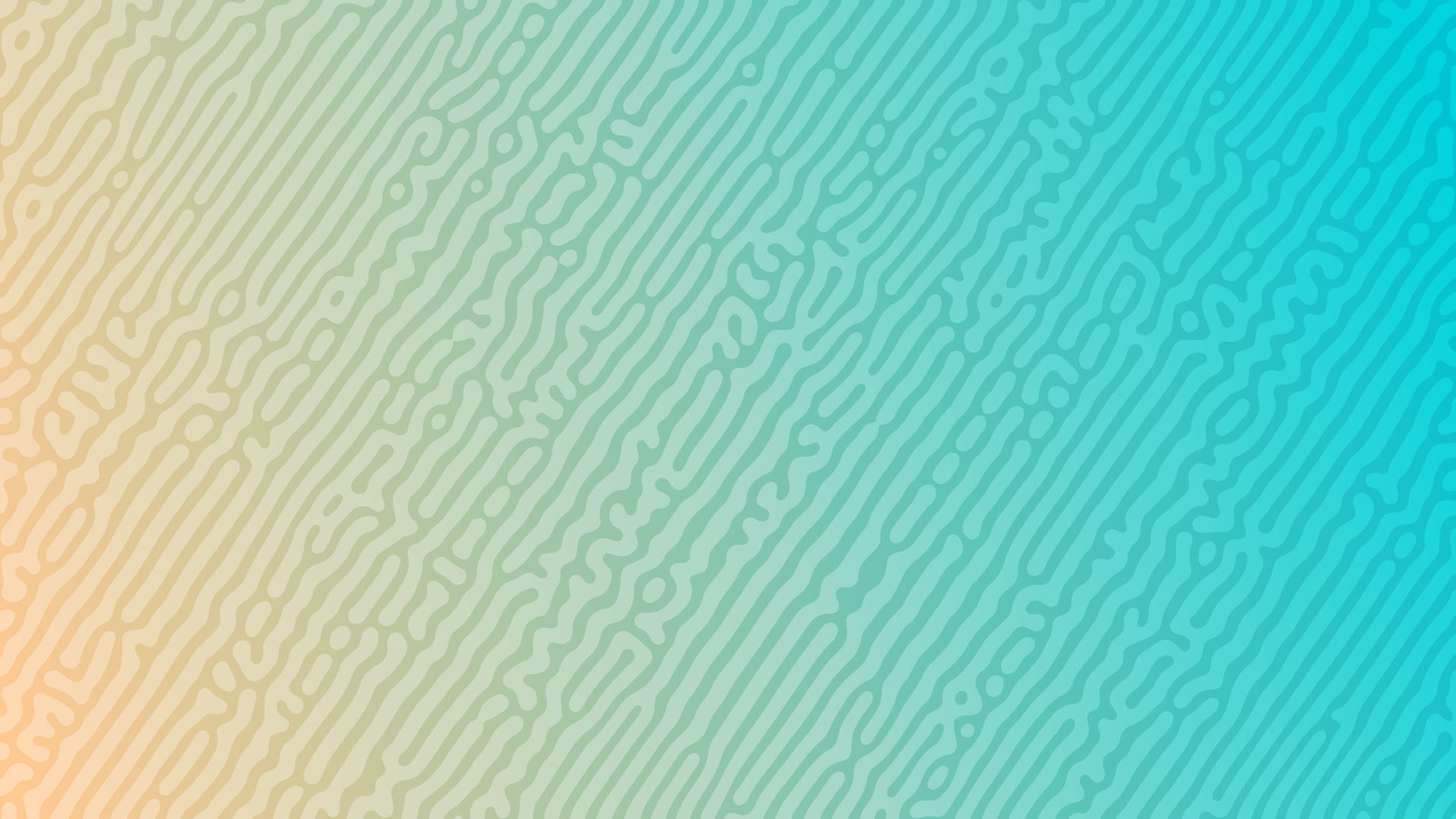 Cyan Turing Reaction Gradient Background Abstract Diffusion Pattern With Chaotic Shapes Vector