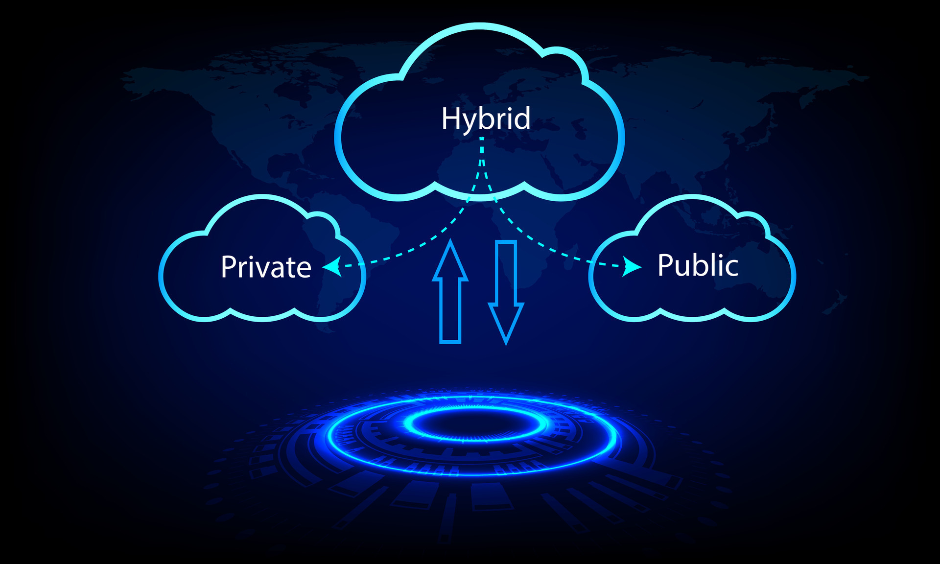 Cloud computing technology concept, vector illustration 28270412 Vector Art at Vecteezy