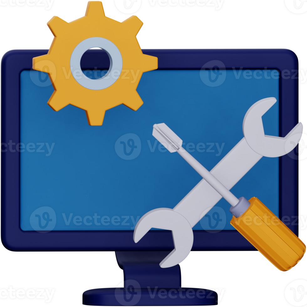 Web Service 3d Rendering Isometric Icon 28272869 Png
