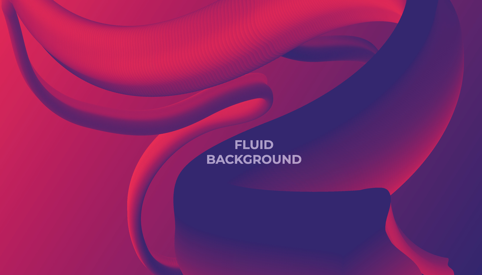 Red Abstract Fluid Wave Modern Poster With Gradient 3d Flow Shape Innovation Background Design