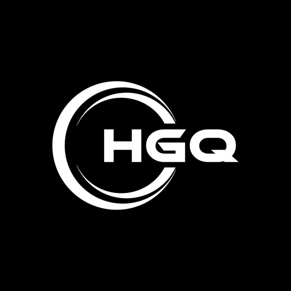 hgq letra logo diseño, inspiración para un único identidad. moderno elegancia y creativo diseño ...