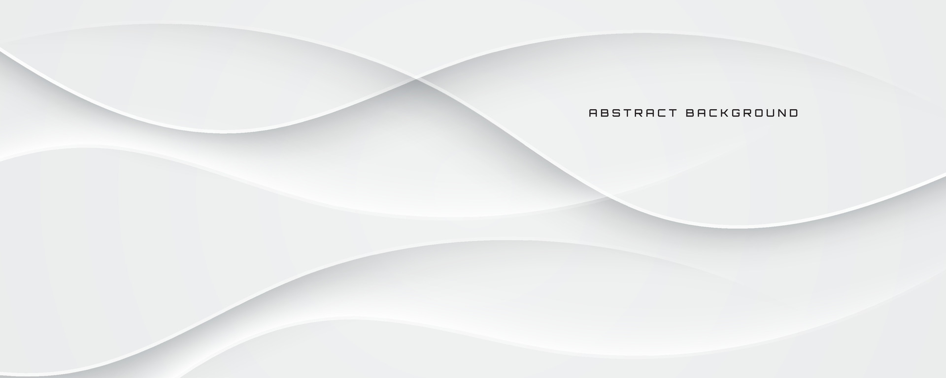 3d White Geometric Abstract Background Overlap Layer On Bright Space