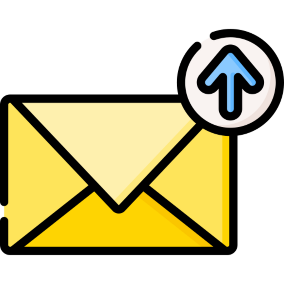 Send mail icon design 28287633 PNG
