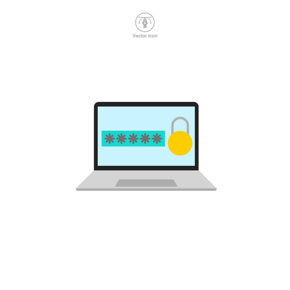 Verification Two Step Verification Icon Symbol Vector Illustration Isolated On White Background