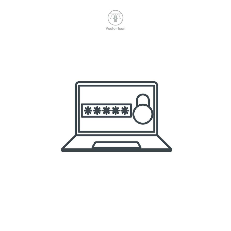 Verification Two Step Verification Icon Symbol Vector Illustration Isolated On White Background