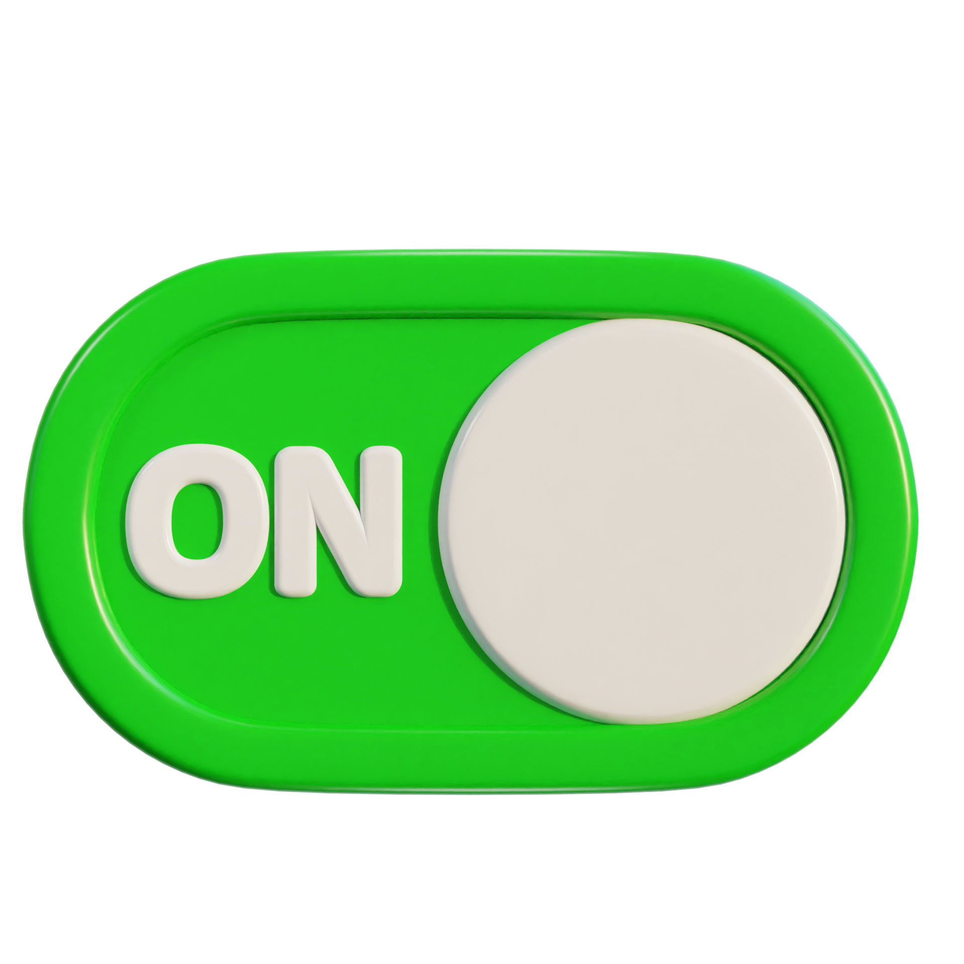 3d Toggle Switch Buttons On And Off Icon Illustration 28293866 Png