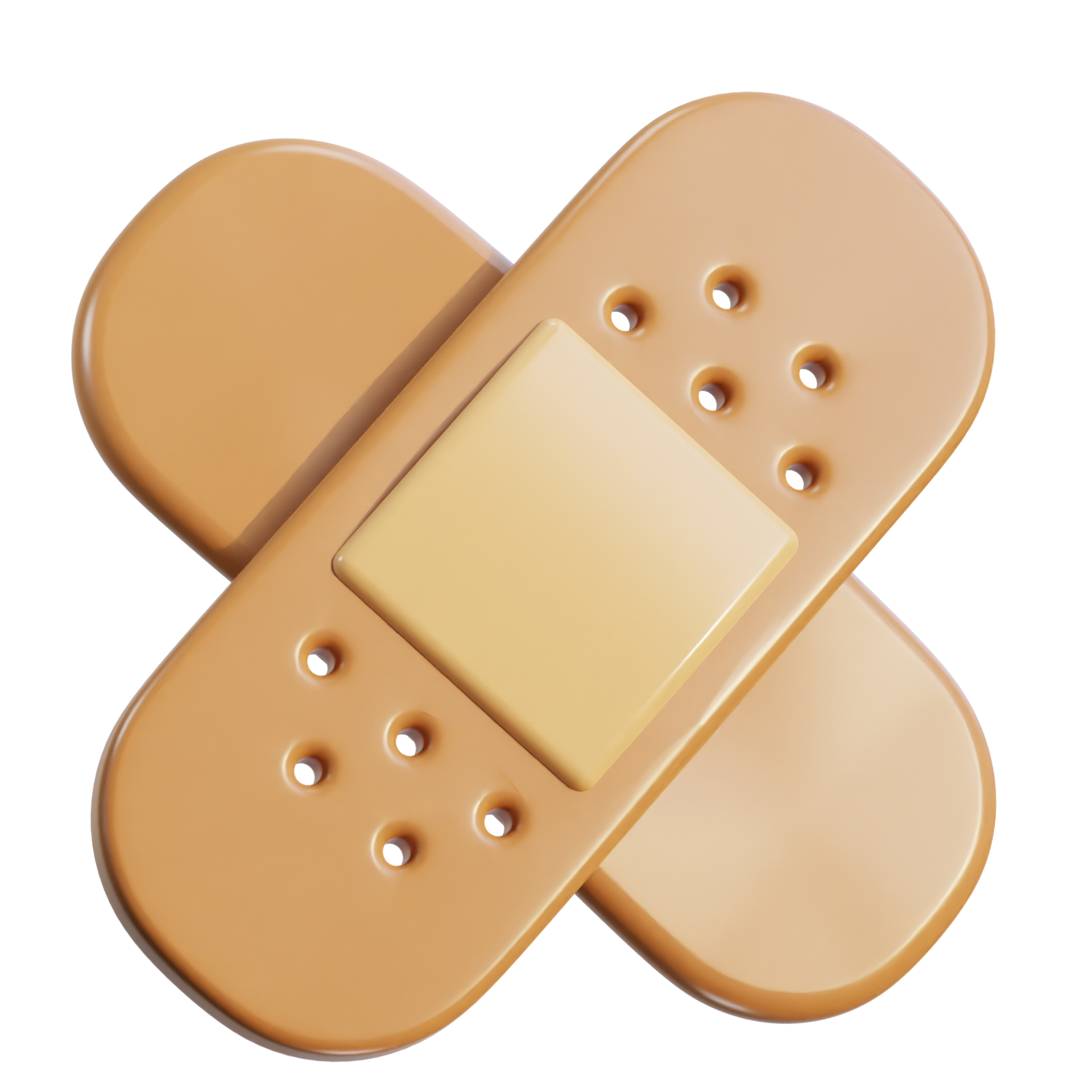 Medical plaster bandage icon 3d render illustration 28293931 PNG