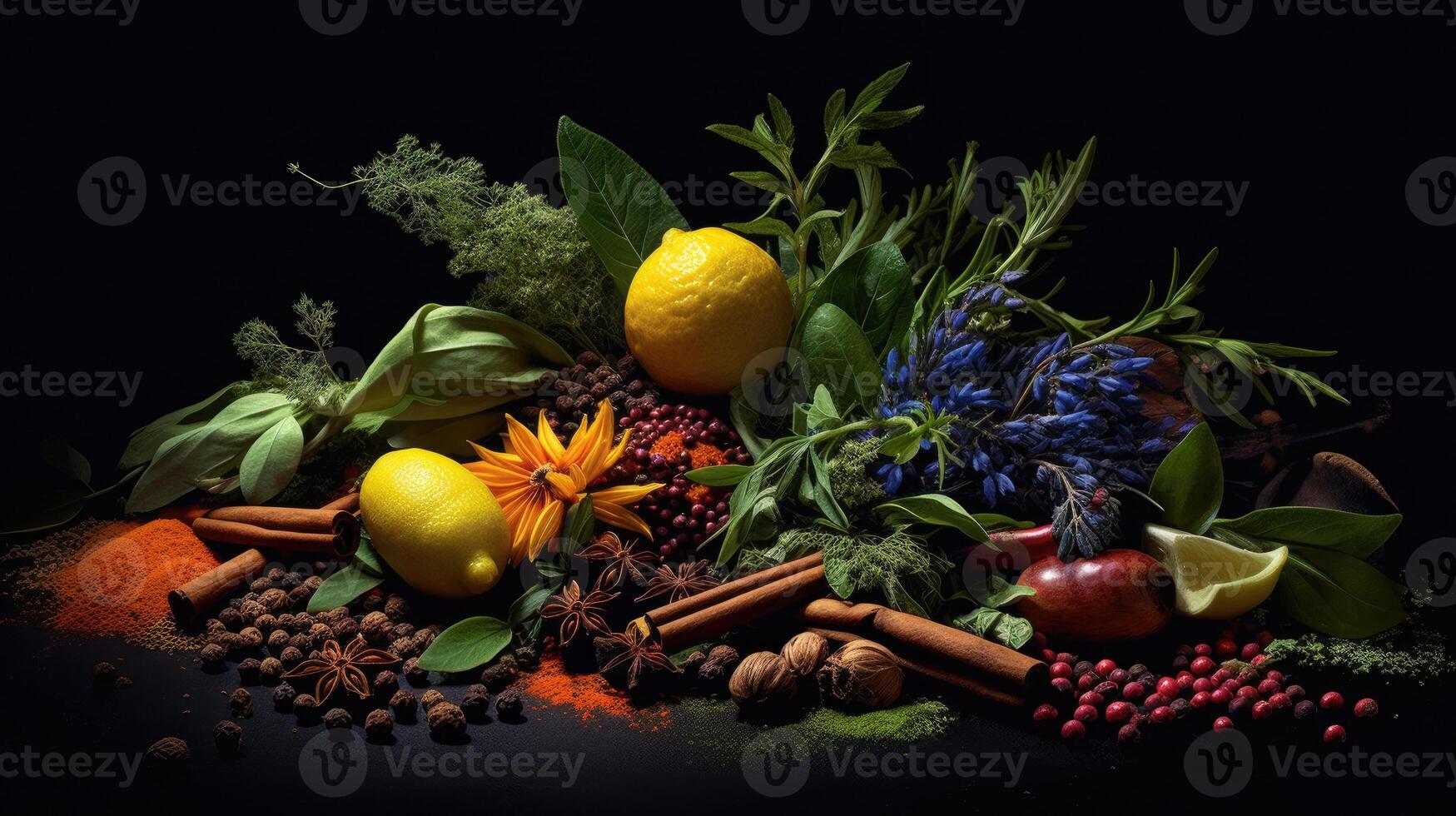 Aromatic Herbs Stock Photos, Images and Backgrounds for Free Download