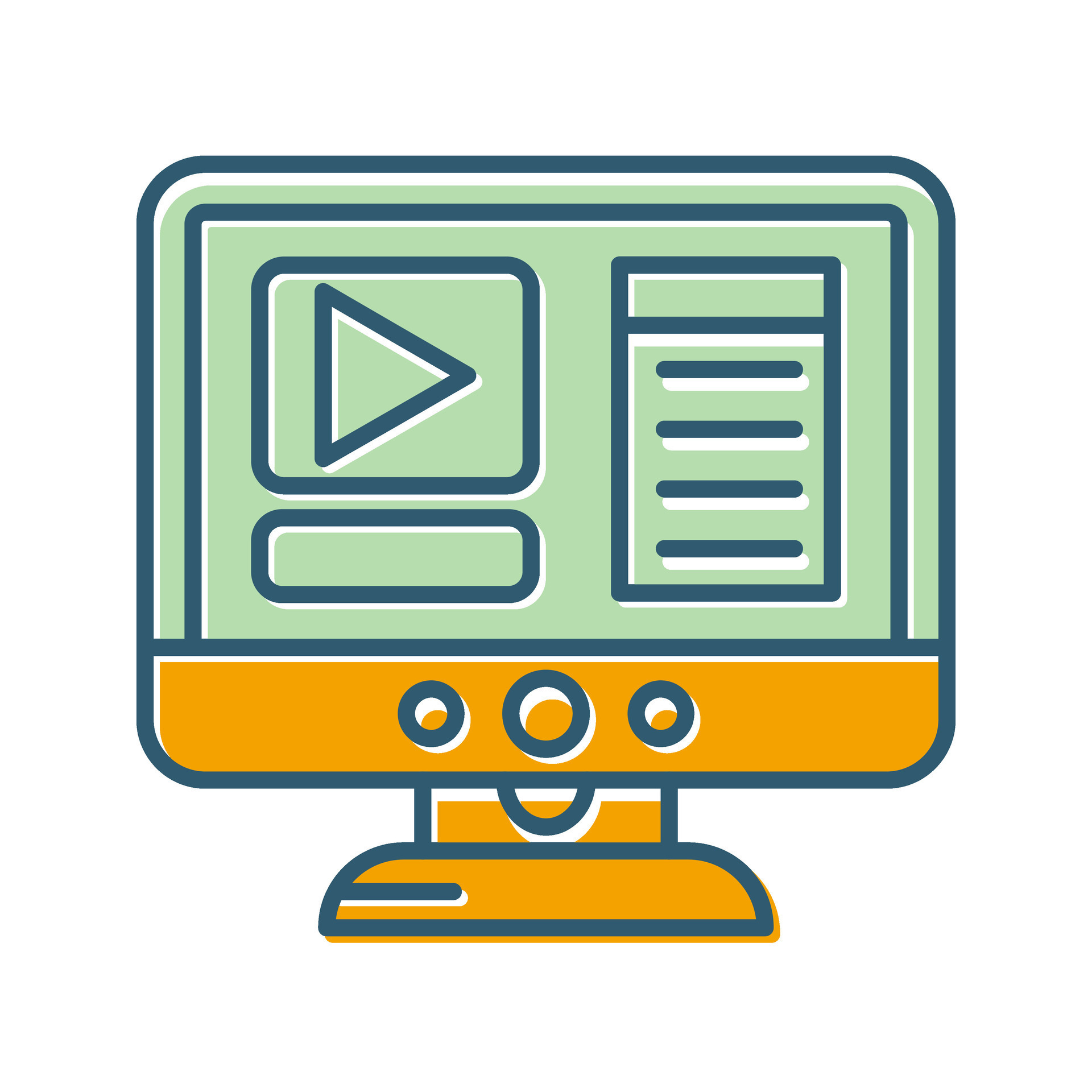 icono de vector de video lcd 28309153 Vector en Vecteezy