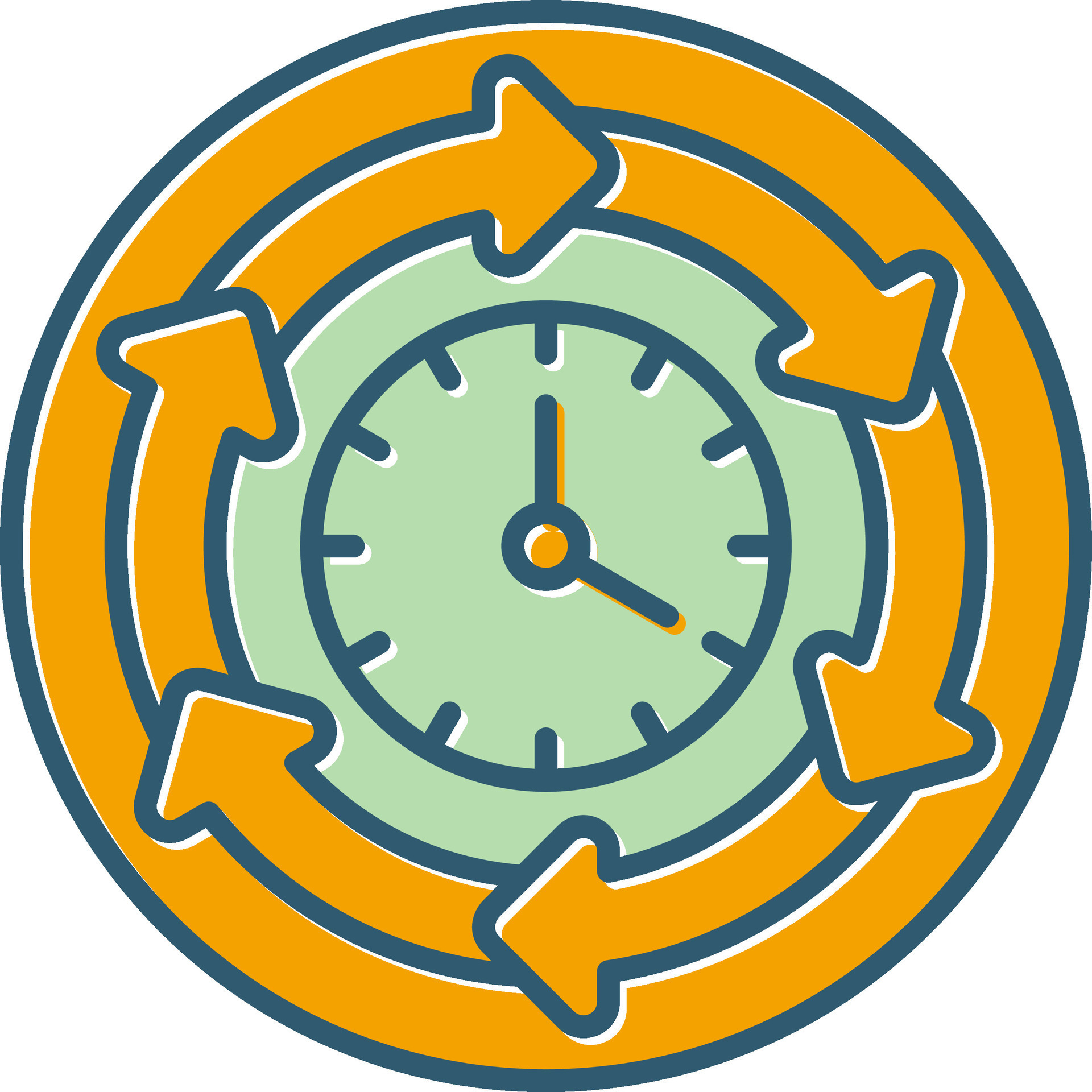 icono de vector de tiempo de procesamiento 28322014 Vector en Vecteezy