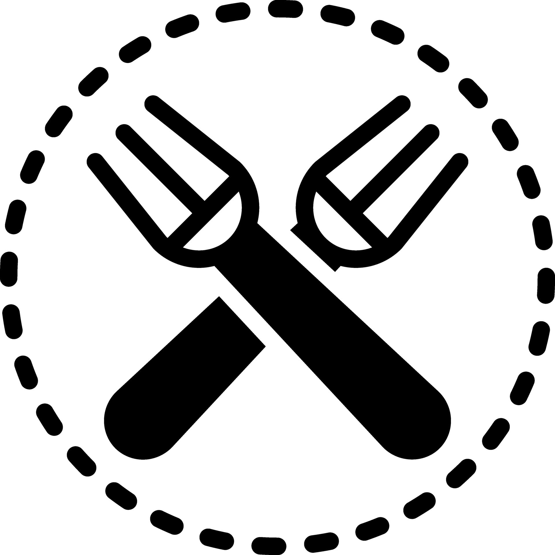 solid icon for fork 28324315 Vector Art at Vecteezy