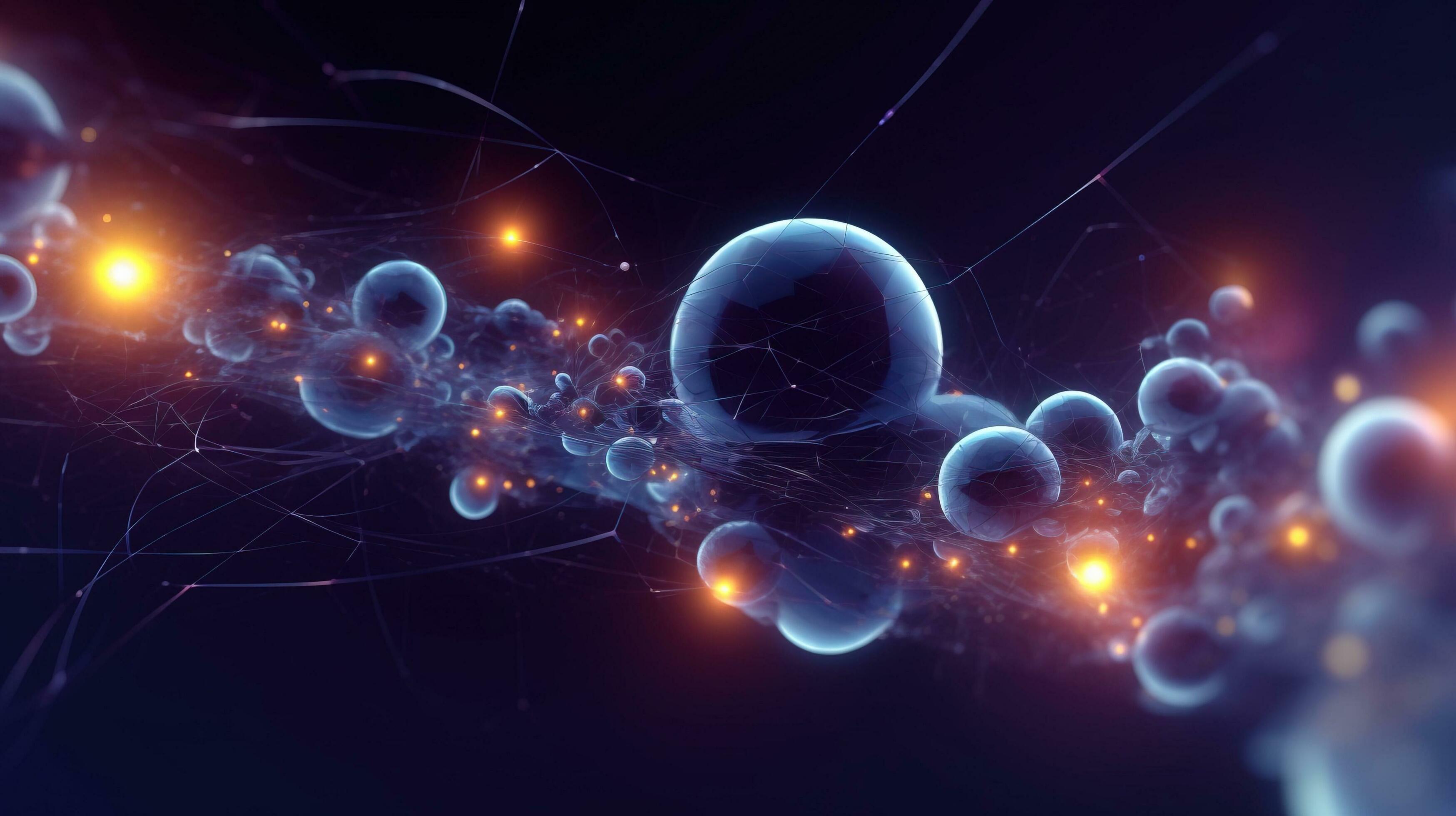 Quantum mechanics, scientific concept of modern physics. AI generated ... Quantum mechanics, scientific concept of modern physics. AI generated ...