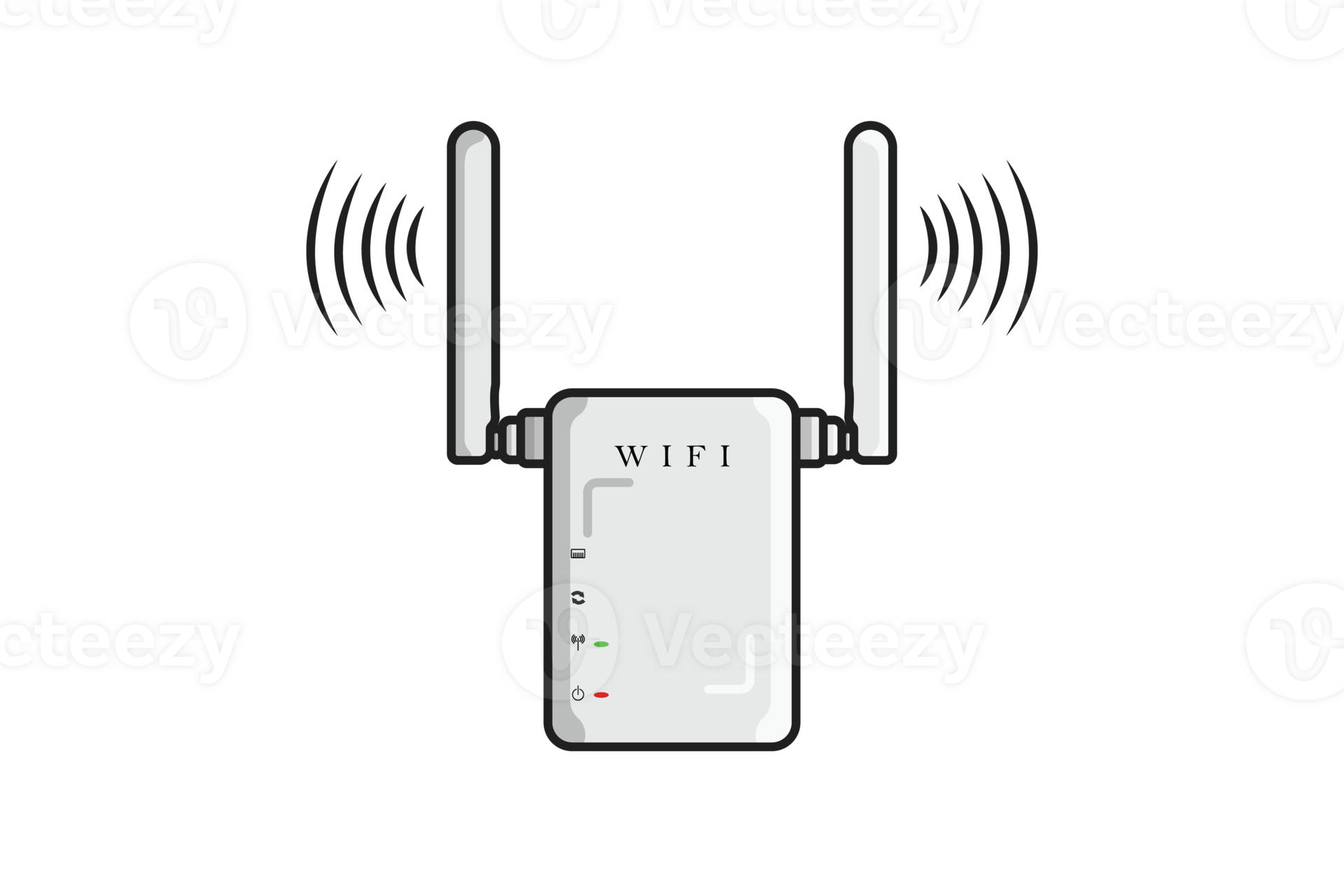 Wireless Wifi Router Device Illustration Technology Object Icon Concept Modem Internet Router