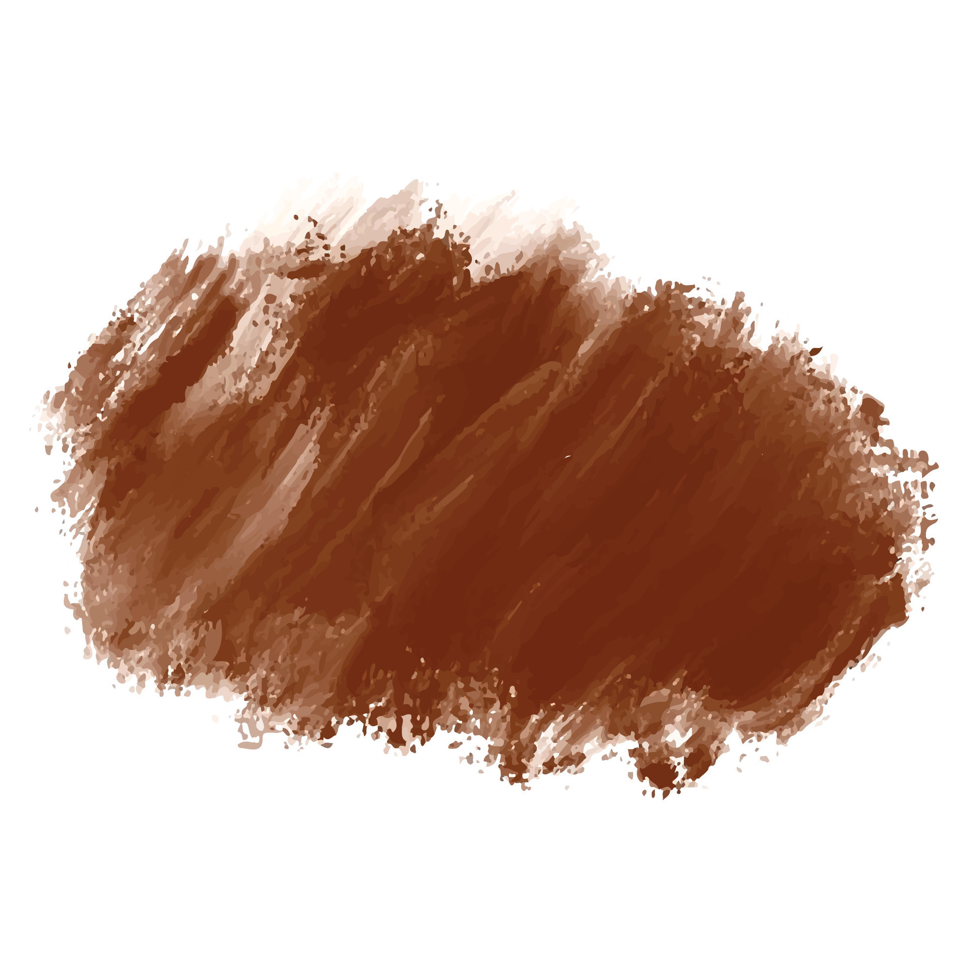 Abstract brown watercolor brush stroke design 28348119 Vector Art at ...