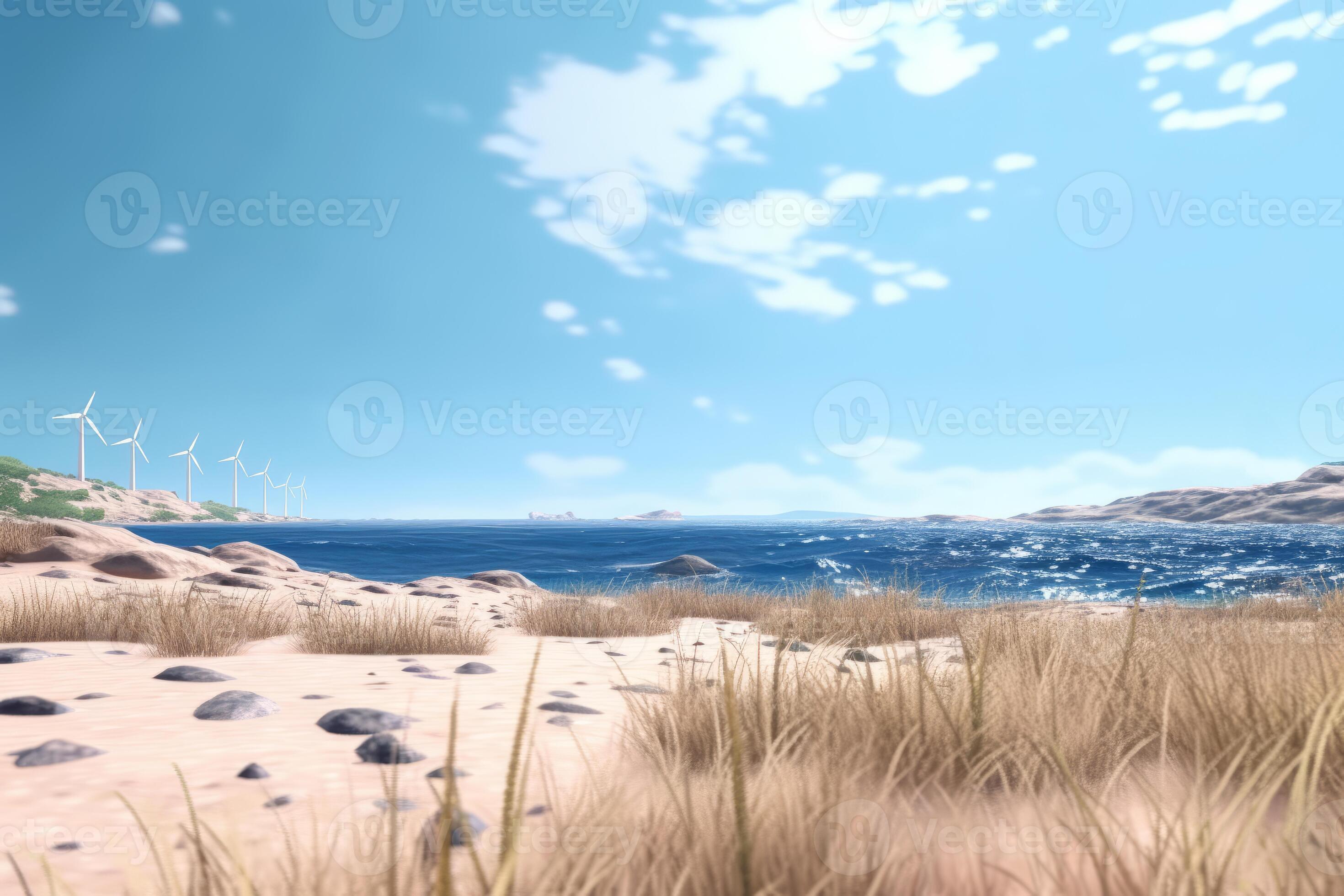 3D Render Beachscape Background 28349309 Stock Photo at Vecteezy