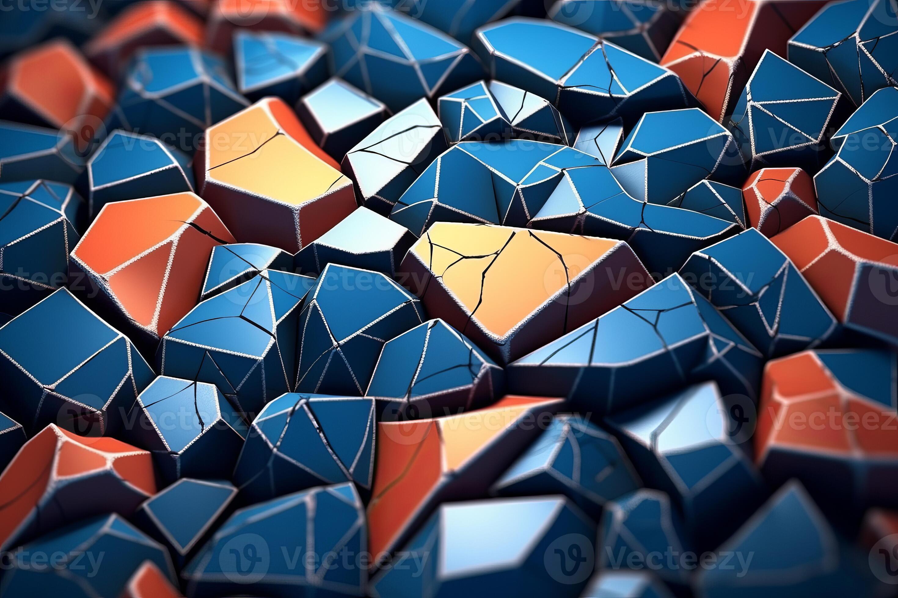 Voronoi Blocks Pattern Texture Background 28357455 Stock Photo at Vecteezy