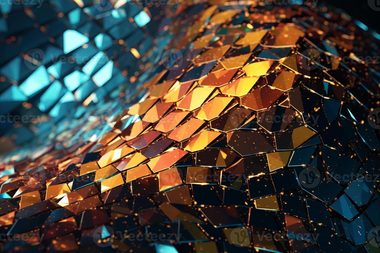 3D Render Dynamic Glossy Abstract Flowing Glitch Texture Design Background generative AI ...