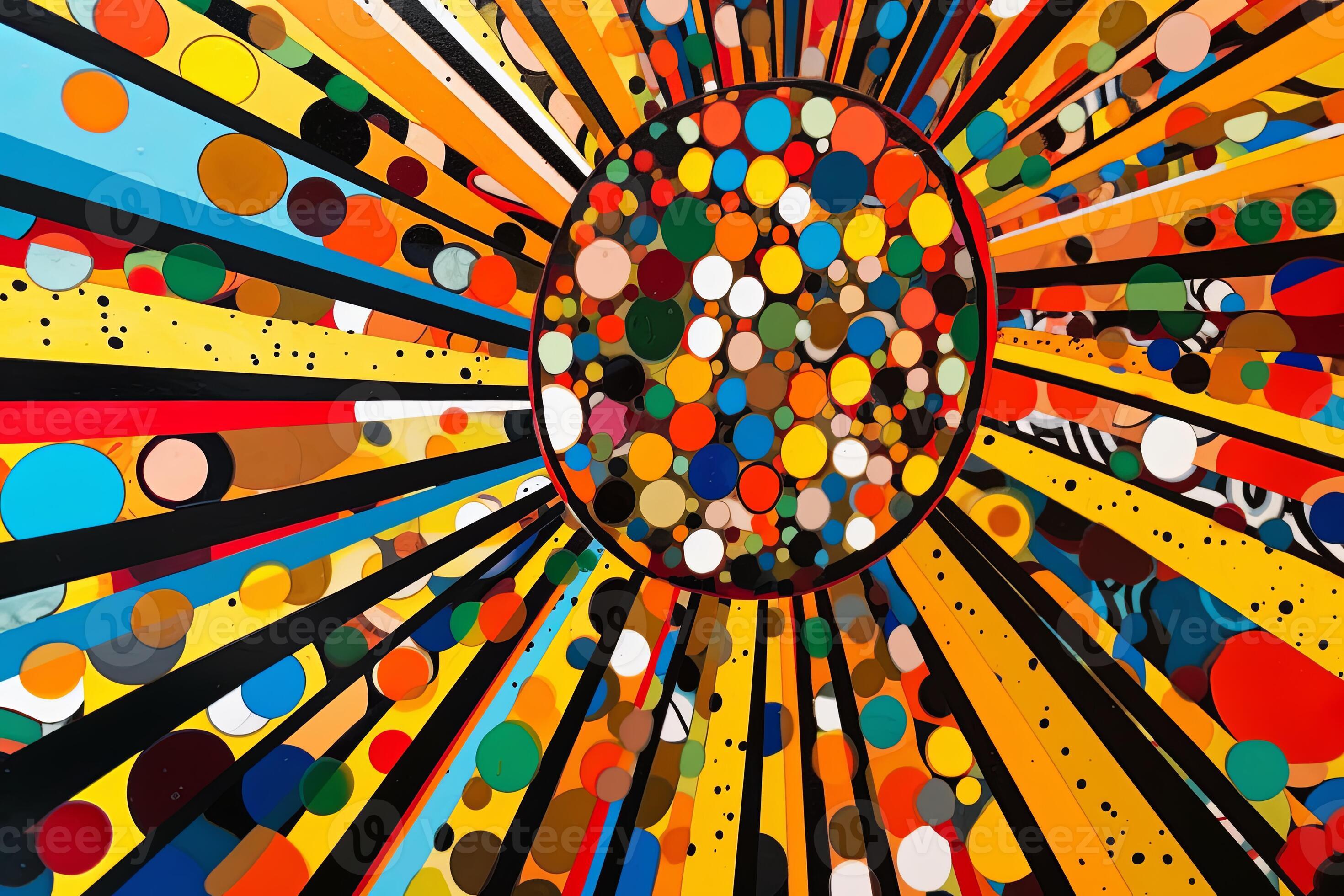 Kinetic Pattern Pop Art Paint Background Design generative AI 28370589 ... Kinetic Pattern Pop Art Paint Background Design generative AI 28370589 ...