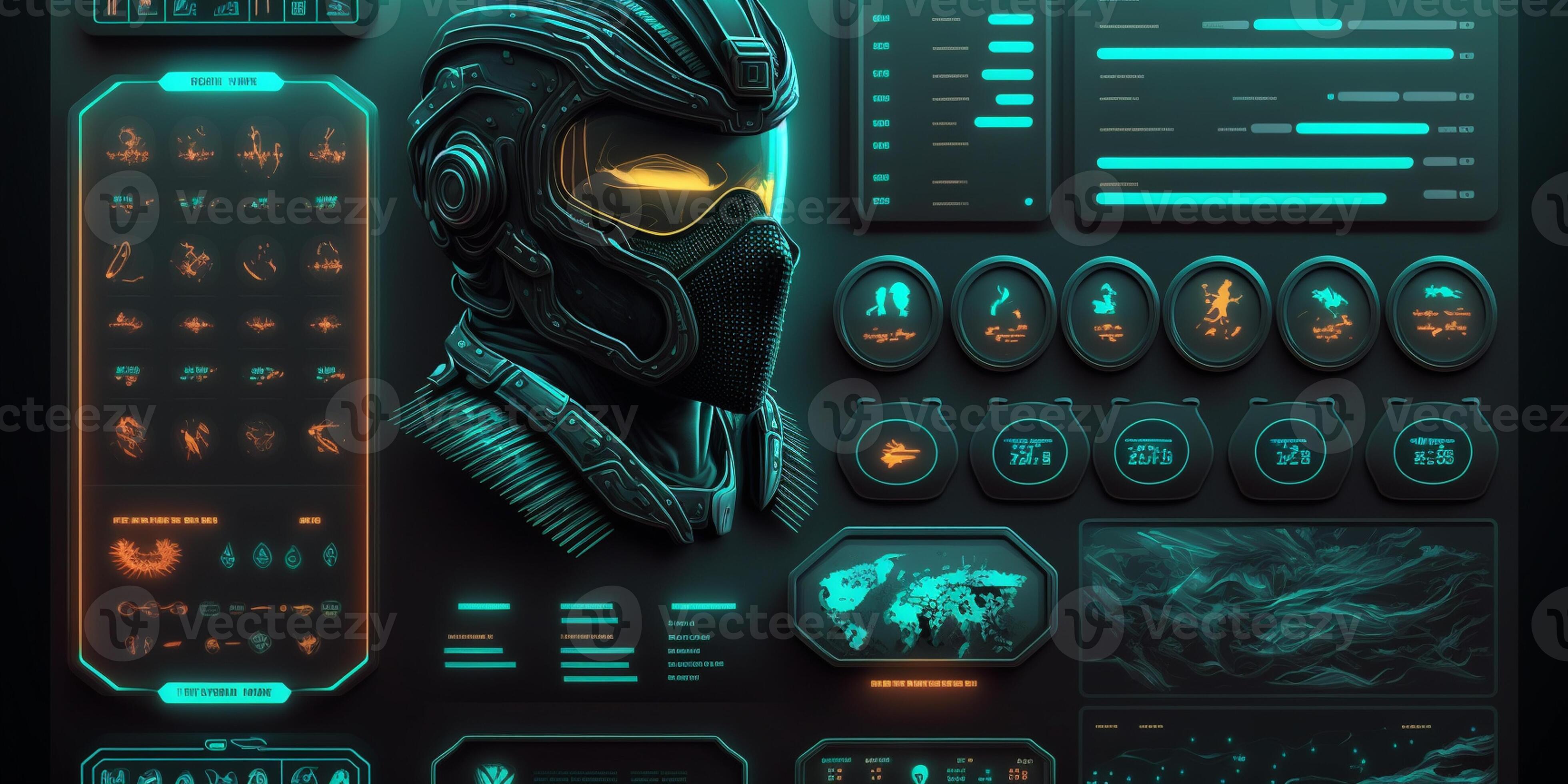 Futuristic Computer Interface