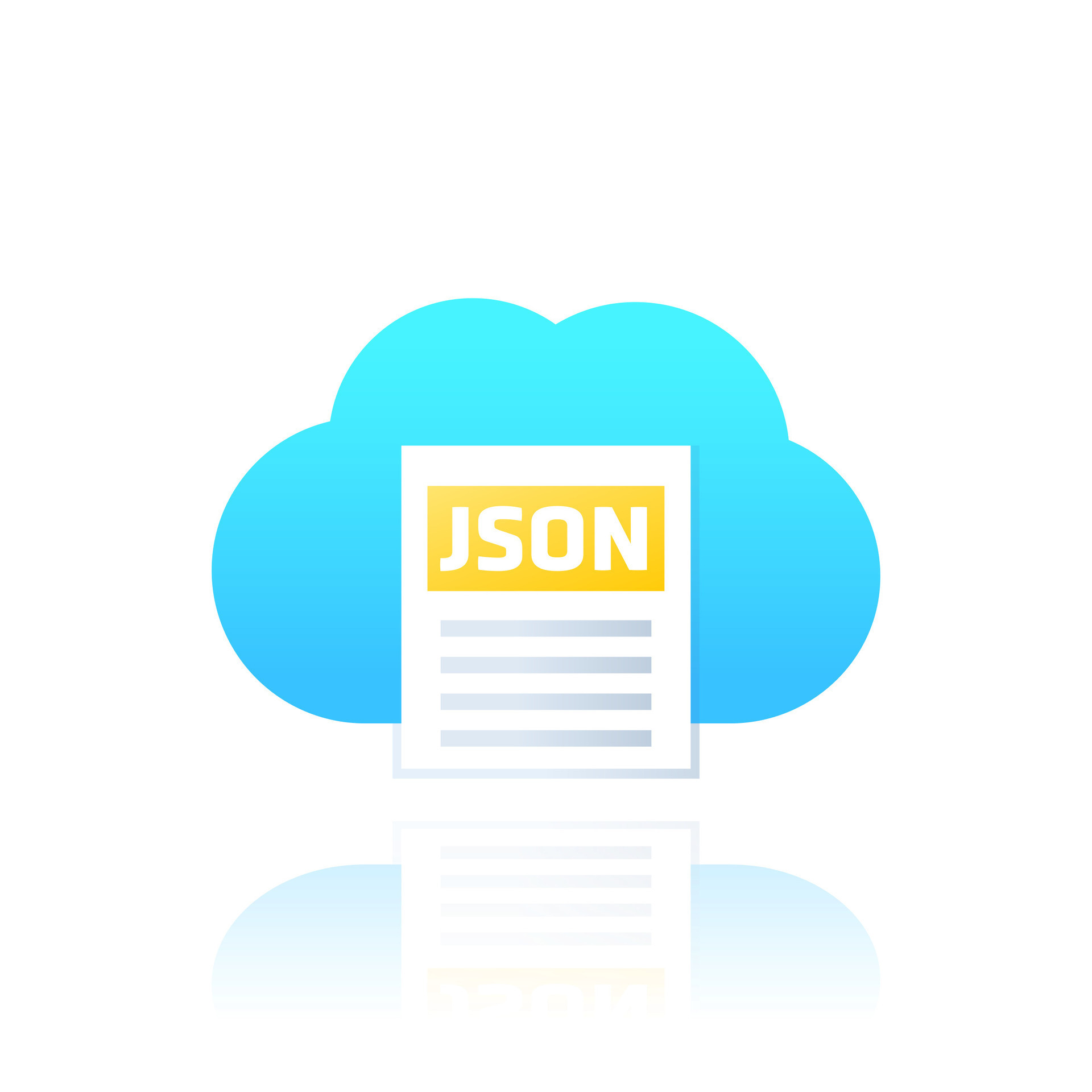 Json File Upload To Cloud Icon For Web 28533246 Vector Art At Vecteezy
