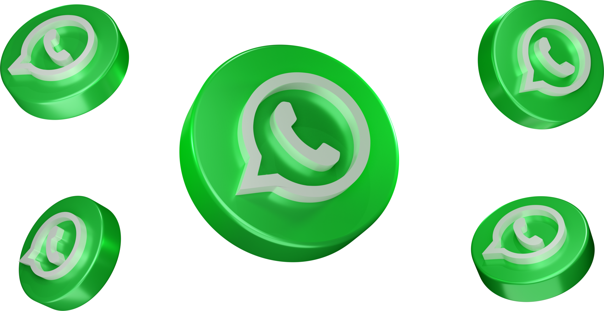Whatsapp 3d Logo Social Media Whatsapp Icon 28534200 Png