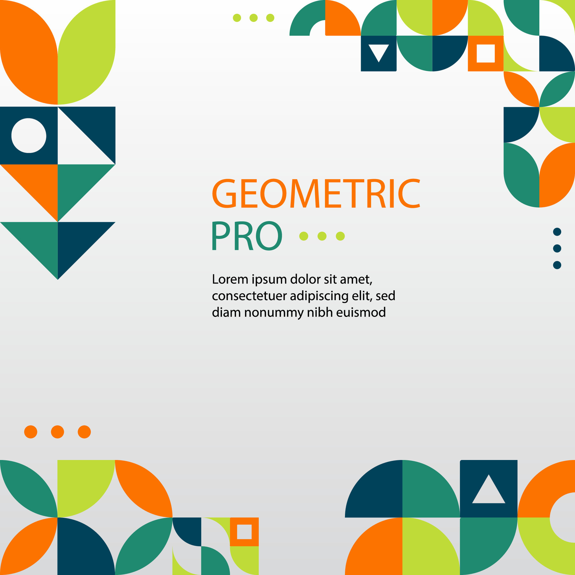 Geometric Abstract Pro 28537138 Vector Art at Vecteezy